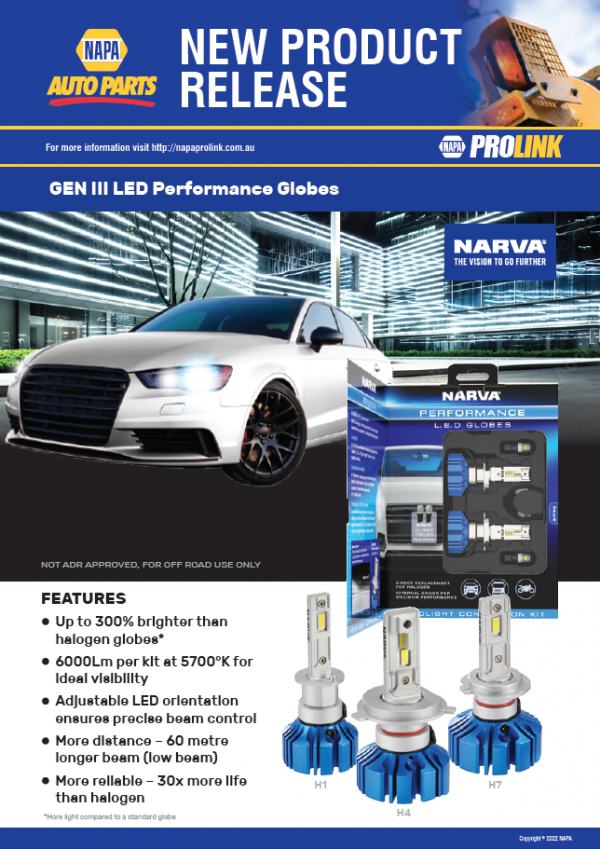 NARVA GEN III LED Performance Globes | NAPA