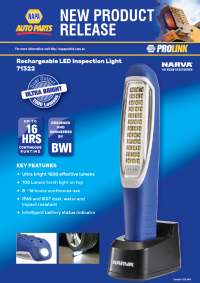 NARVA Rechargeable LED Inspection Light | NAPA